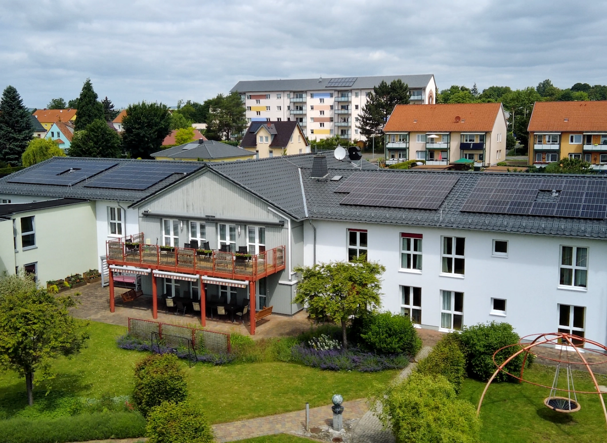 Autark dank PV-Anlage: Franz Hupe von der Diakonie Doppelpunkt im ...